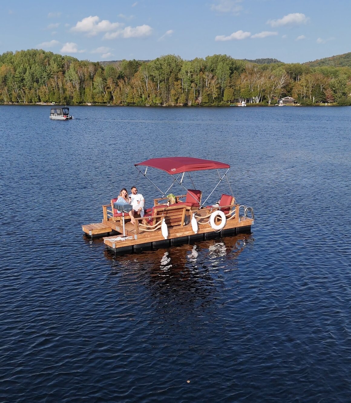 LA-SOUCHE - spa + ponton inclus | Chalet à louer au bord de l'eau avec ...