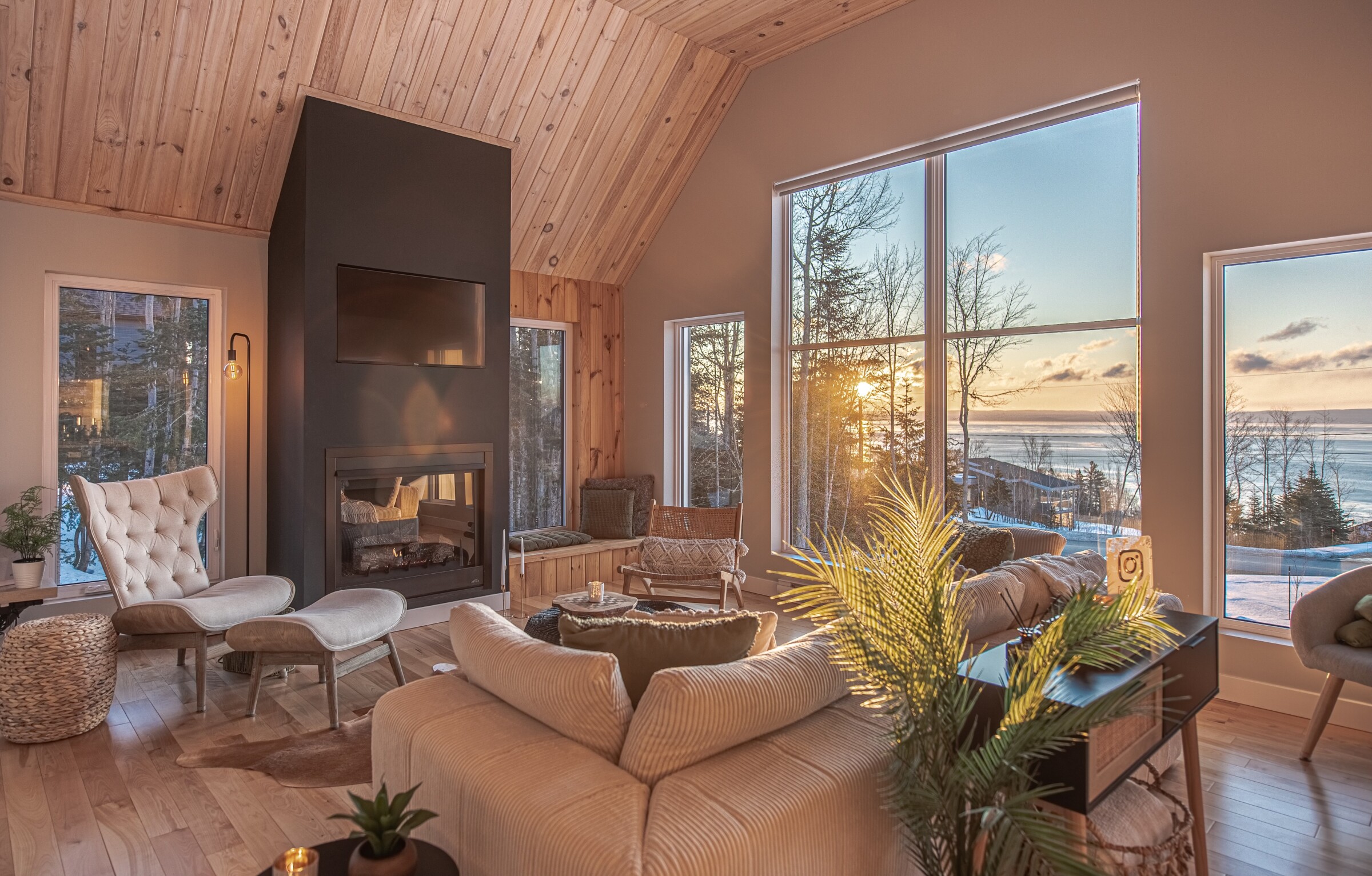 LE-NATUR | Chalet à louer avec spa Charlevoix