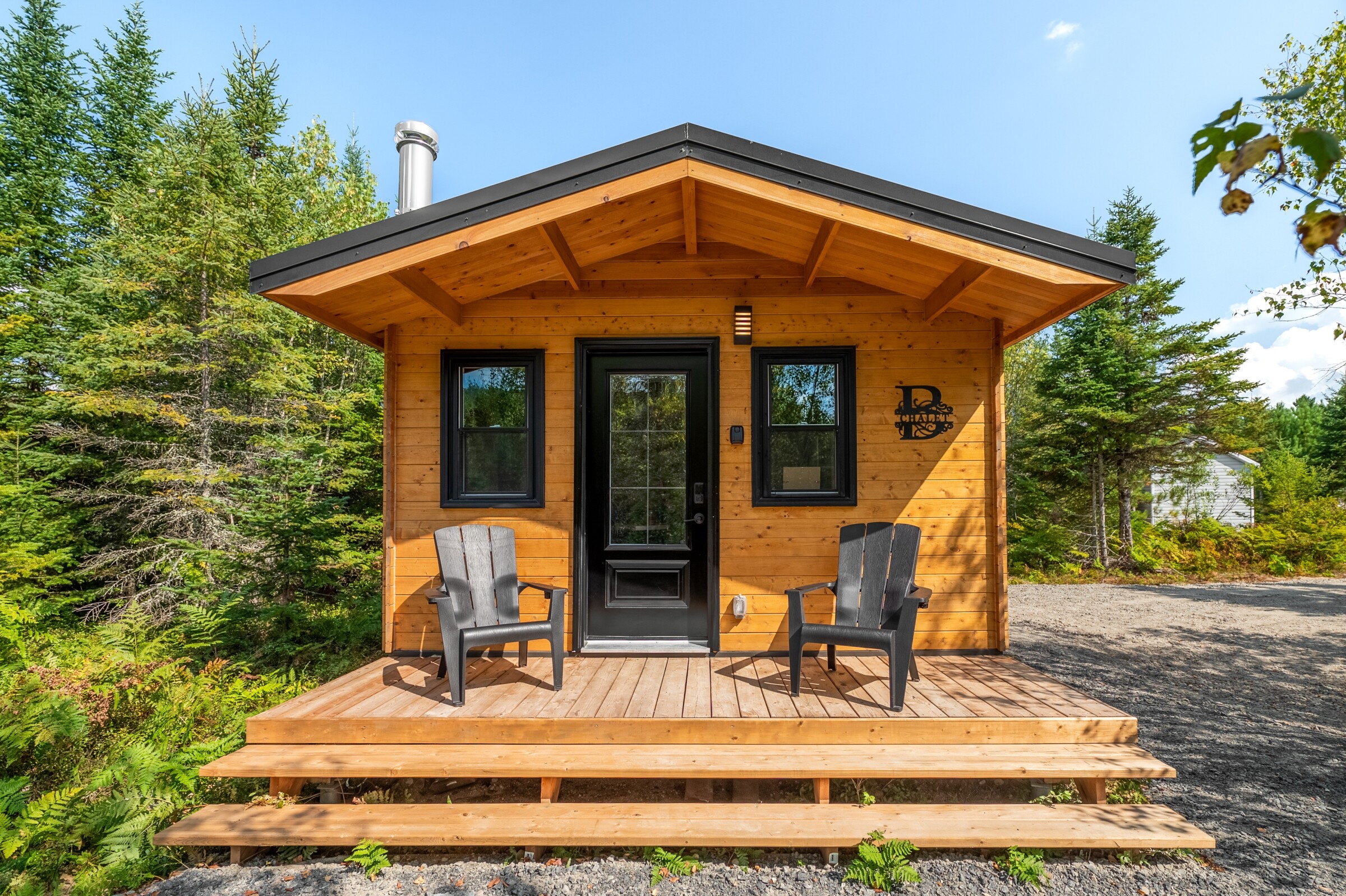 LES-CHALETS-DE-SAINT-ALEX (CHALET B) | Chalet à louer avec spa Mauricie