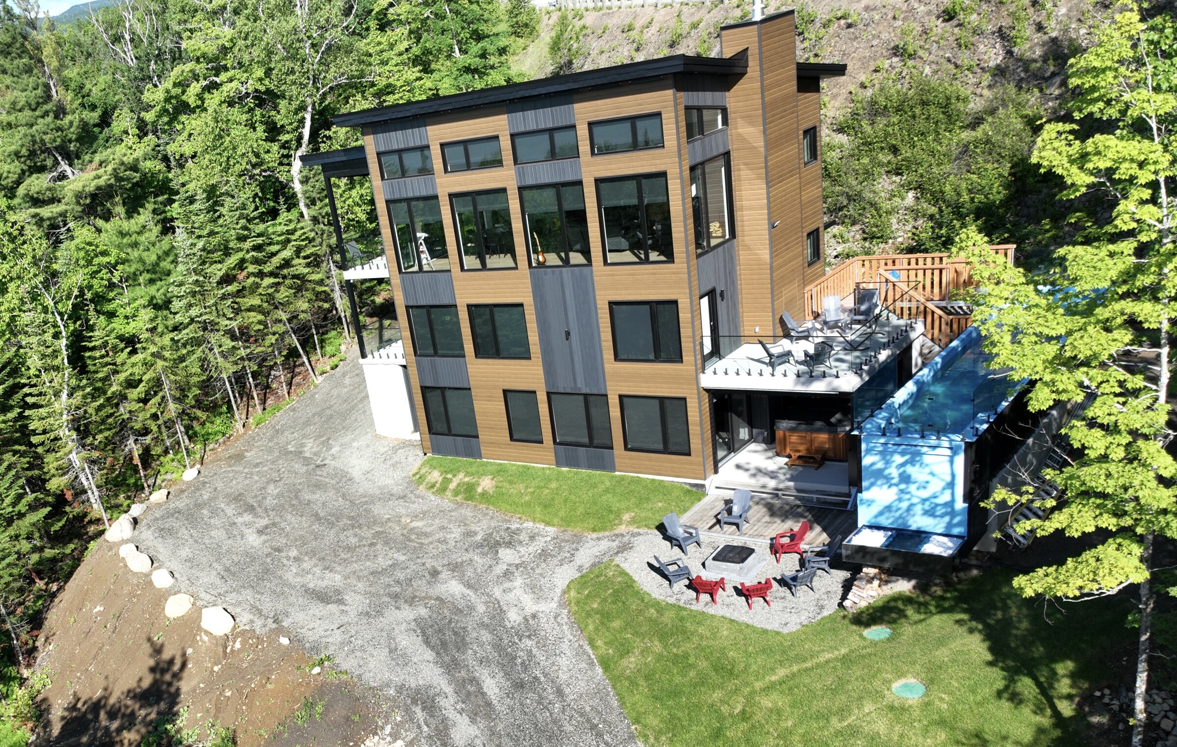 CHALET-BORÉAL-MASSIF | SPA, SAUNA, PISCINE, BILLARD, PING-PONG ...